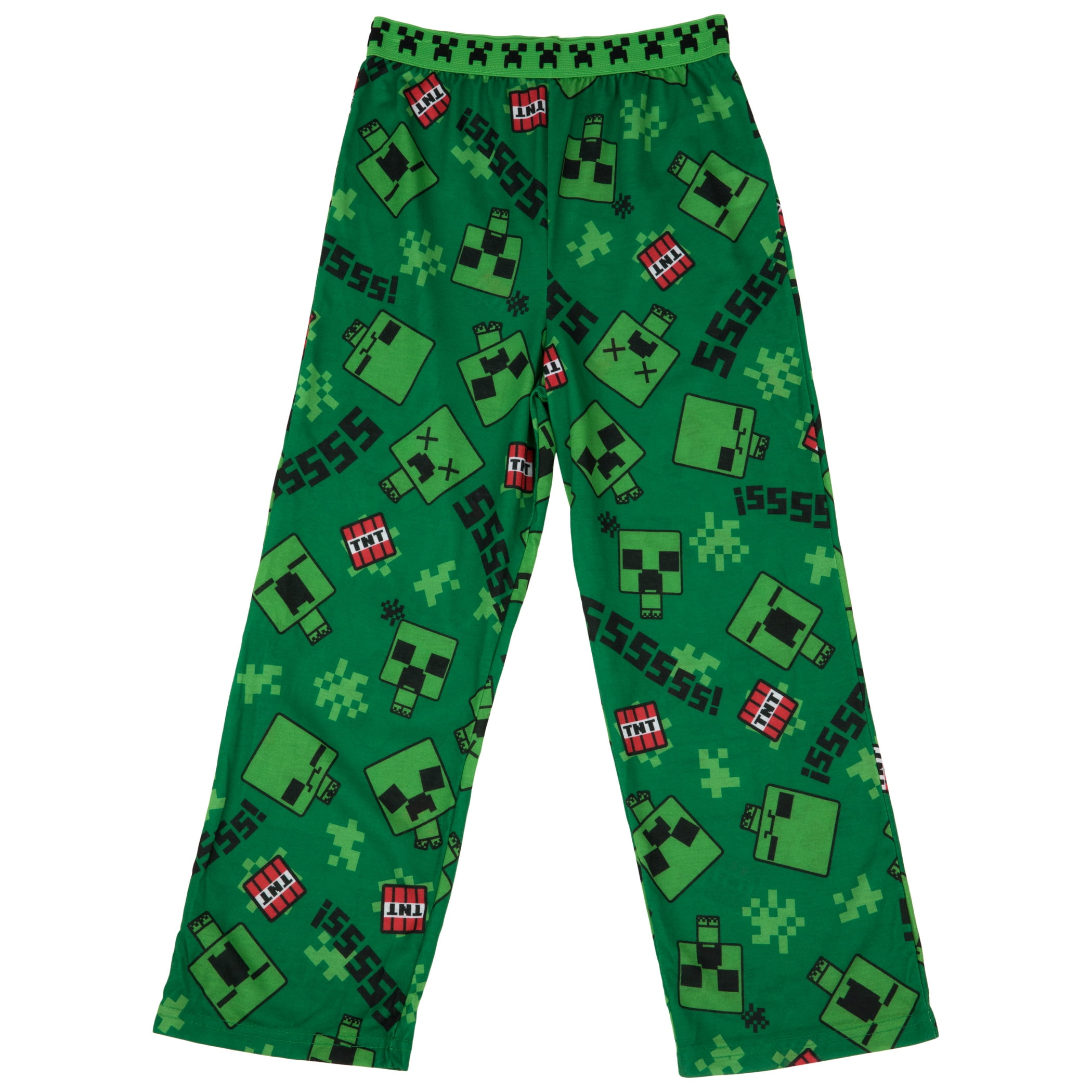 Minecraft 856210-s4-5 Creeper Hiss Youth Sleep Pants - Small 4-5 ...