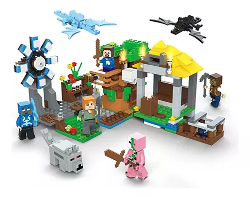 Minecraft Abandoned Houses Building Kit - Walmart.com