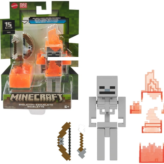 Minecraft Action Figures & Accessories Collection, 3.25-in Scale ...