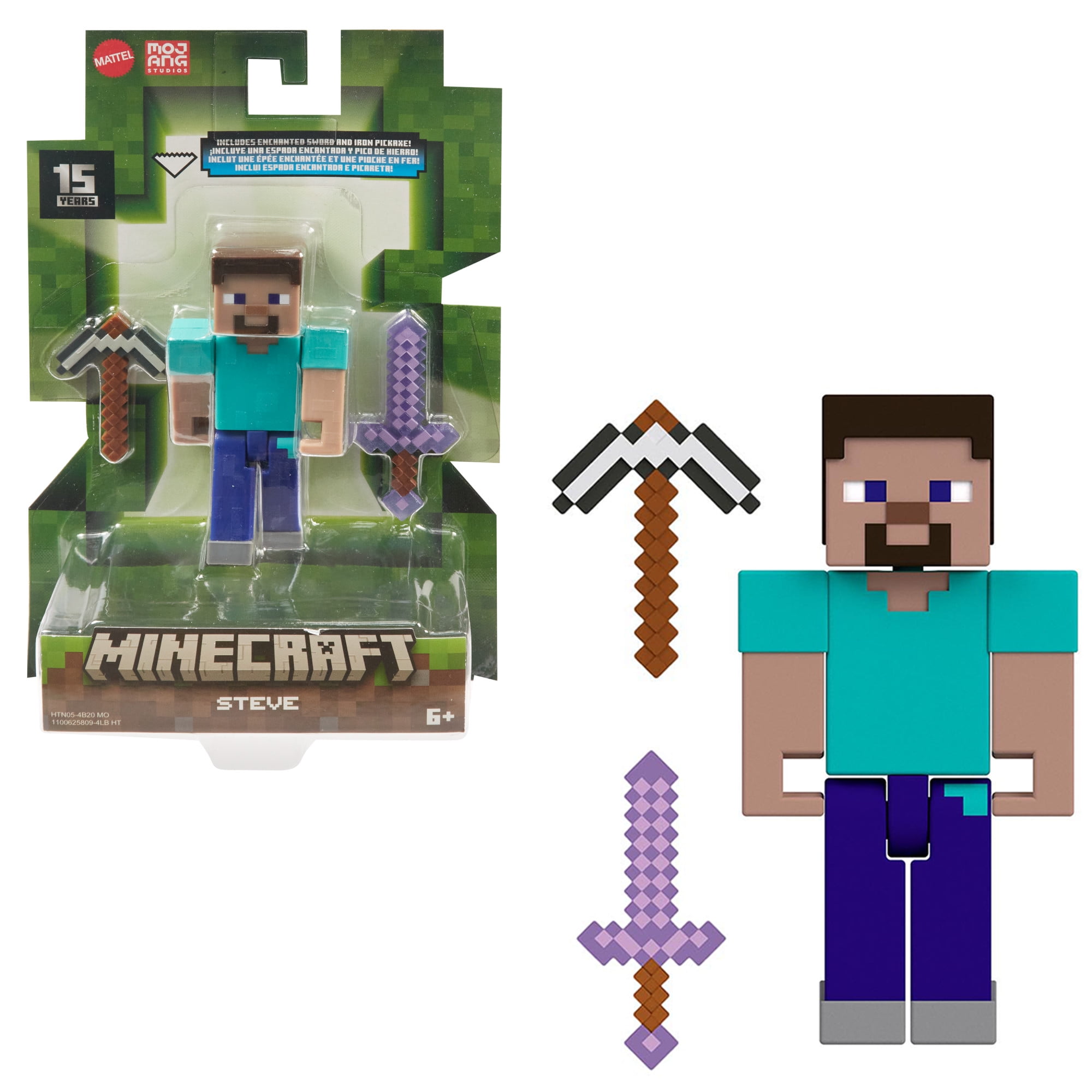 Brandclub - Minecraft Action Figures & Accessories Collection, 3.25-in ...