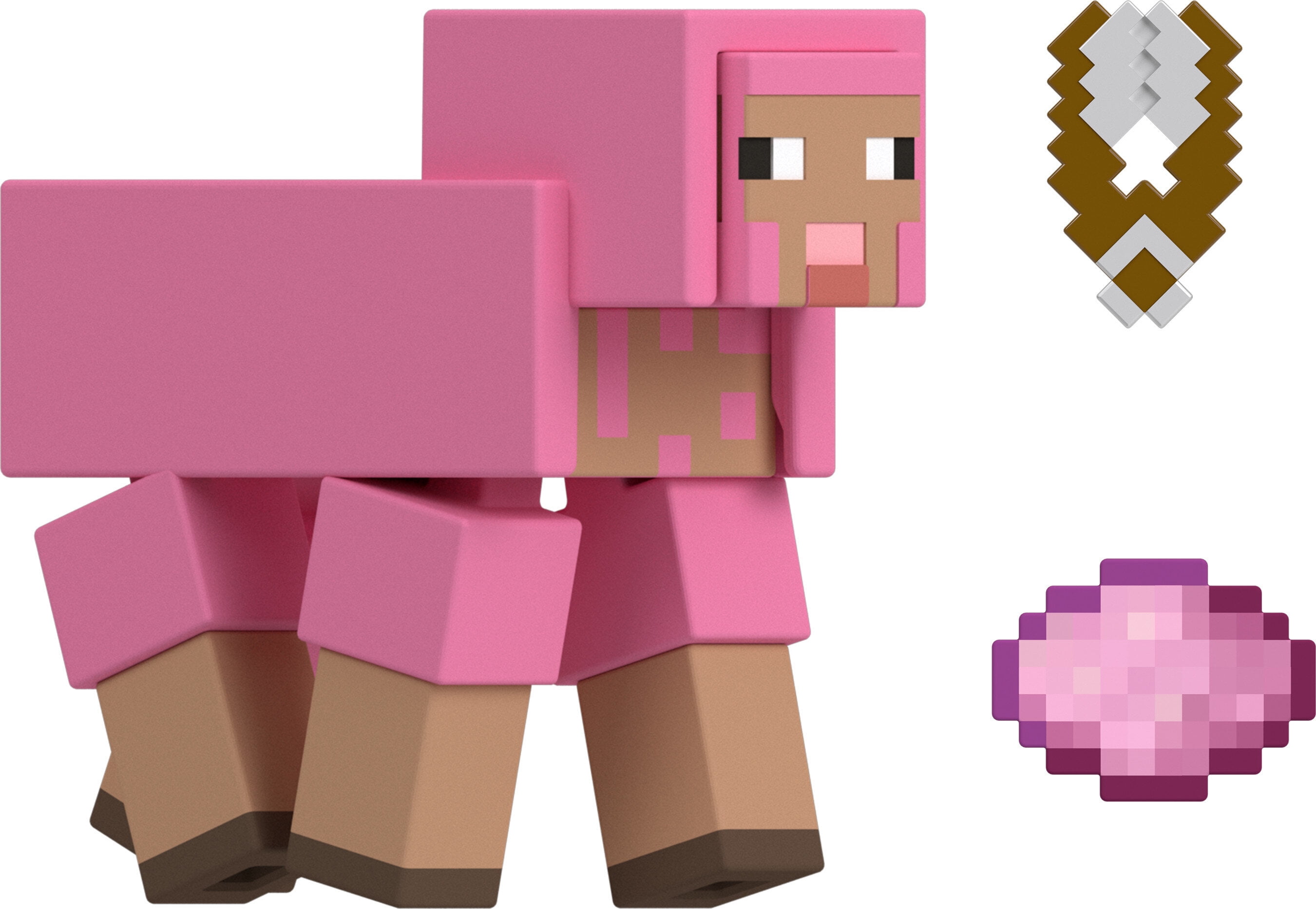 Minecraft Action Figures & Accessories Collection, 3.25-in Scale ...