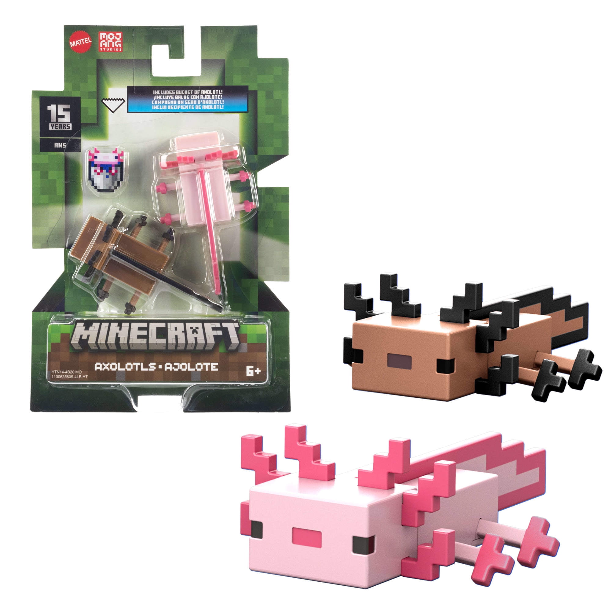 Minecraft Action Figures & Accessories Collection, 3.25-in Scale ...