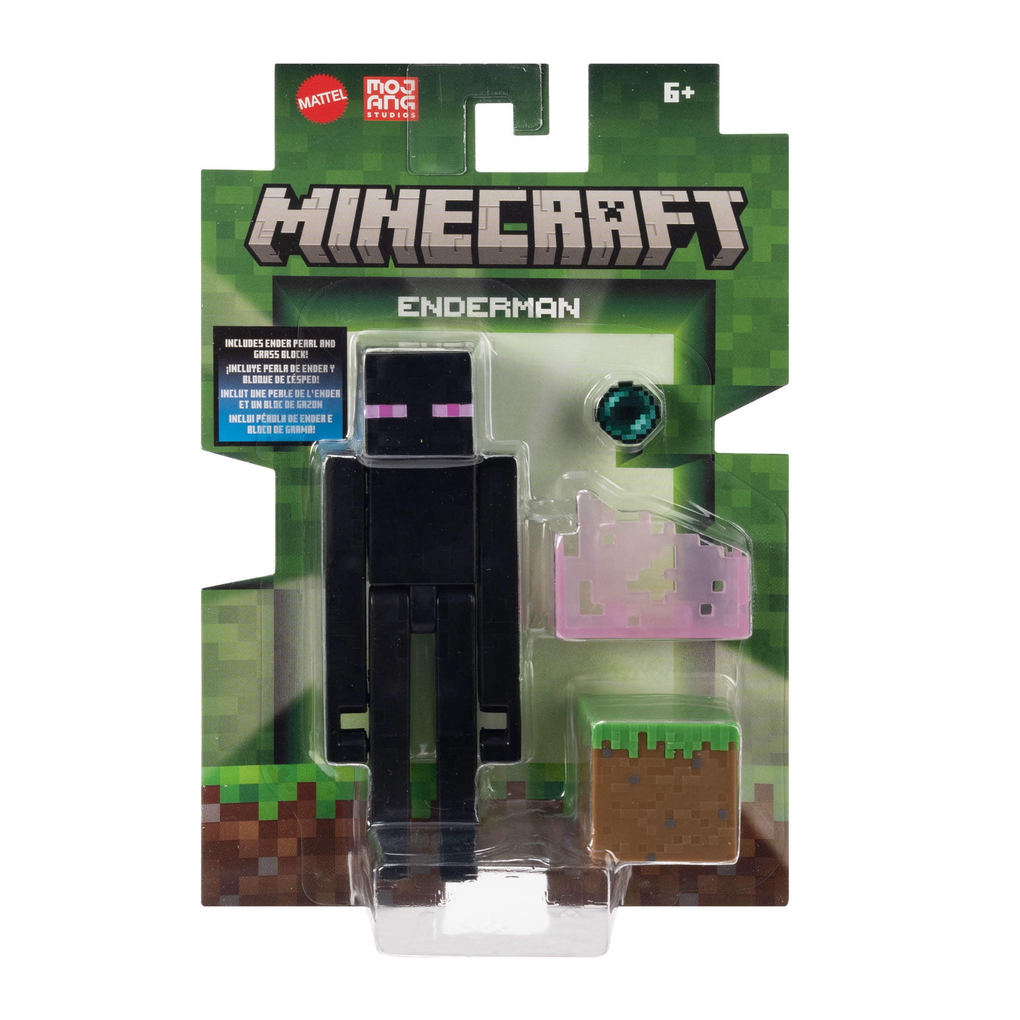 Minecraft Action Figures & Accessories Set, 3.25-inch Scale Collectible ...