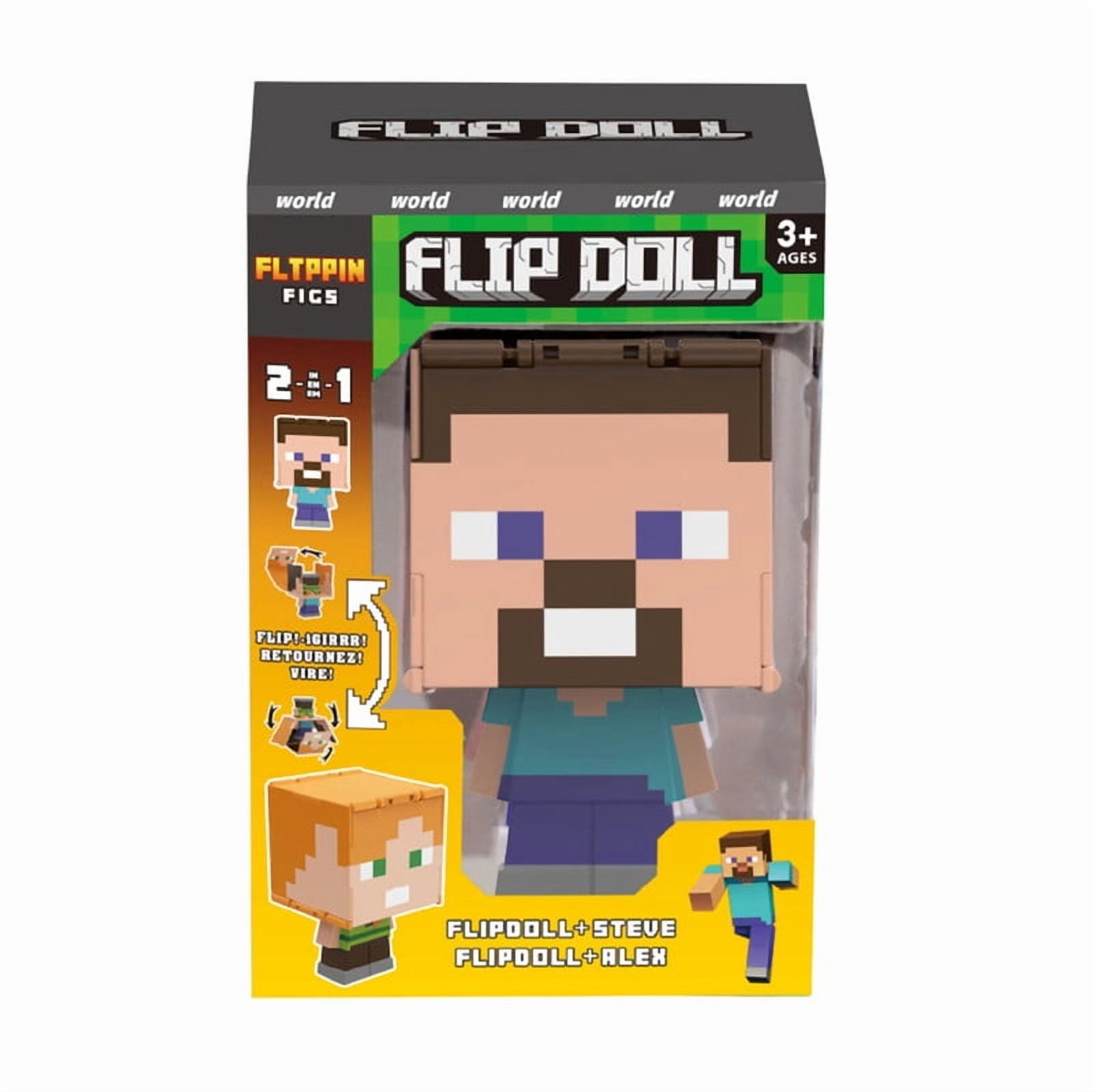 Minecraft Action Figures for Kids Pixel Toy Figure Collection , approx ...
