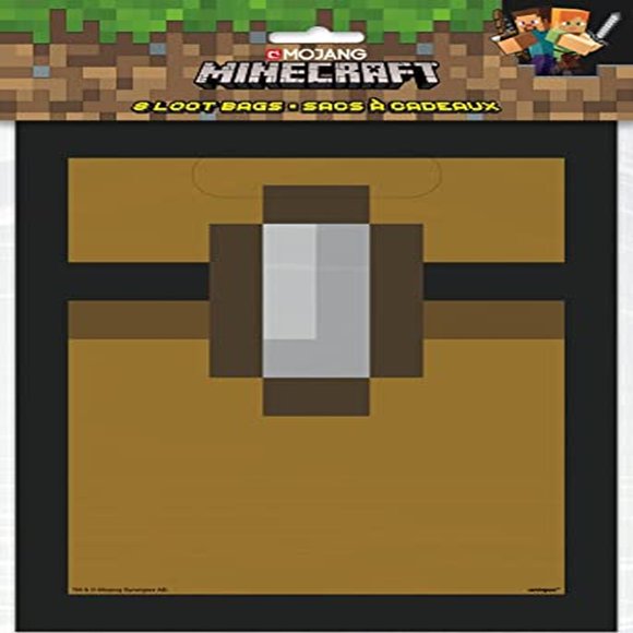 Minecraft Party Bags