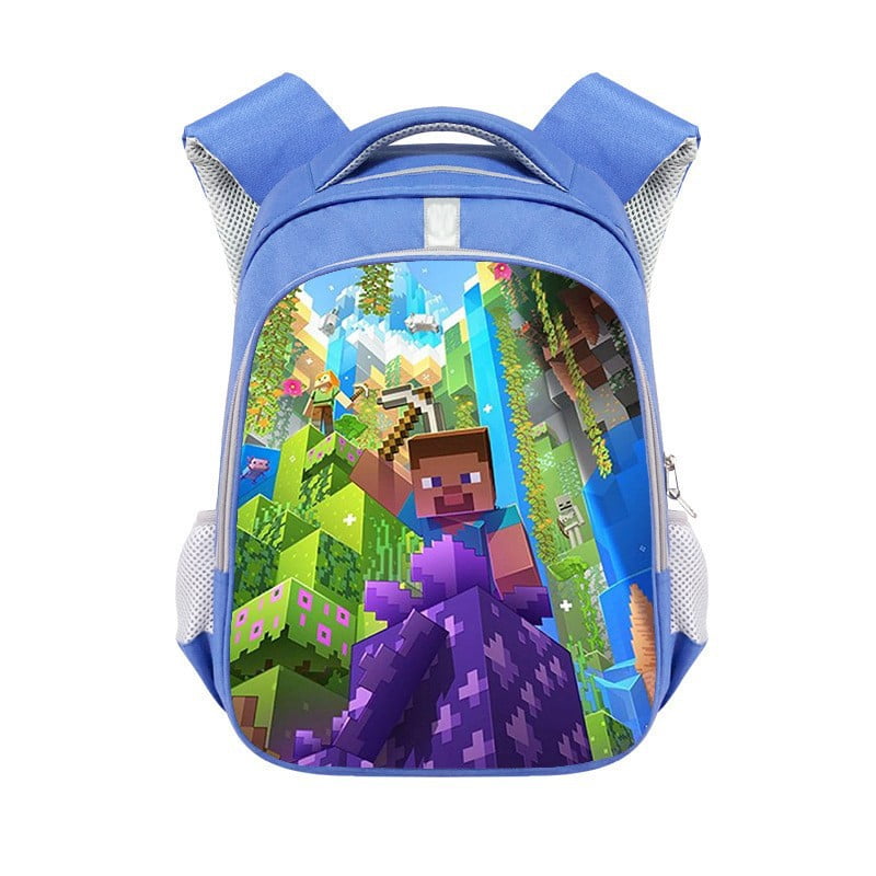 Minecraft Adventure Mode 6-Piece Backpack One Size - Walmart.com
