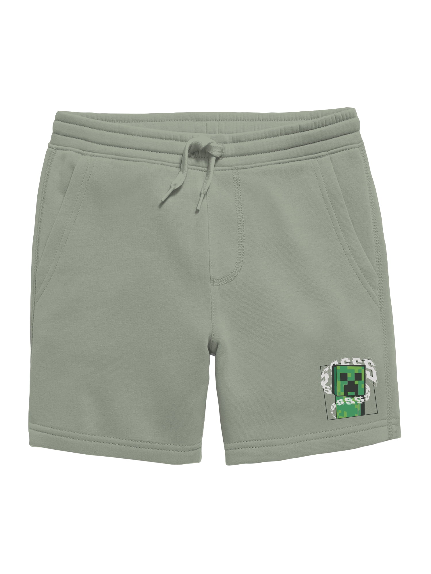 Minecraft Boys Graphic Shorts, Adventure Mode Apparel, Sizes 4-18 ...