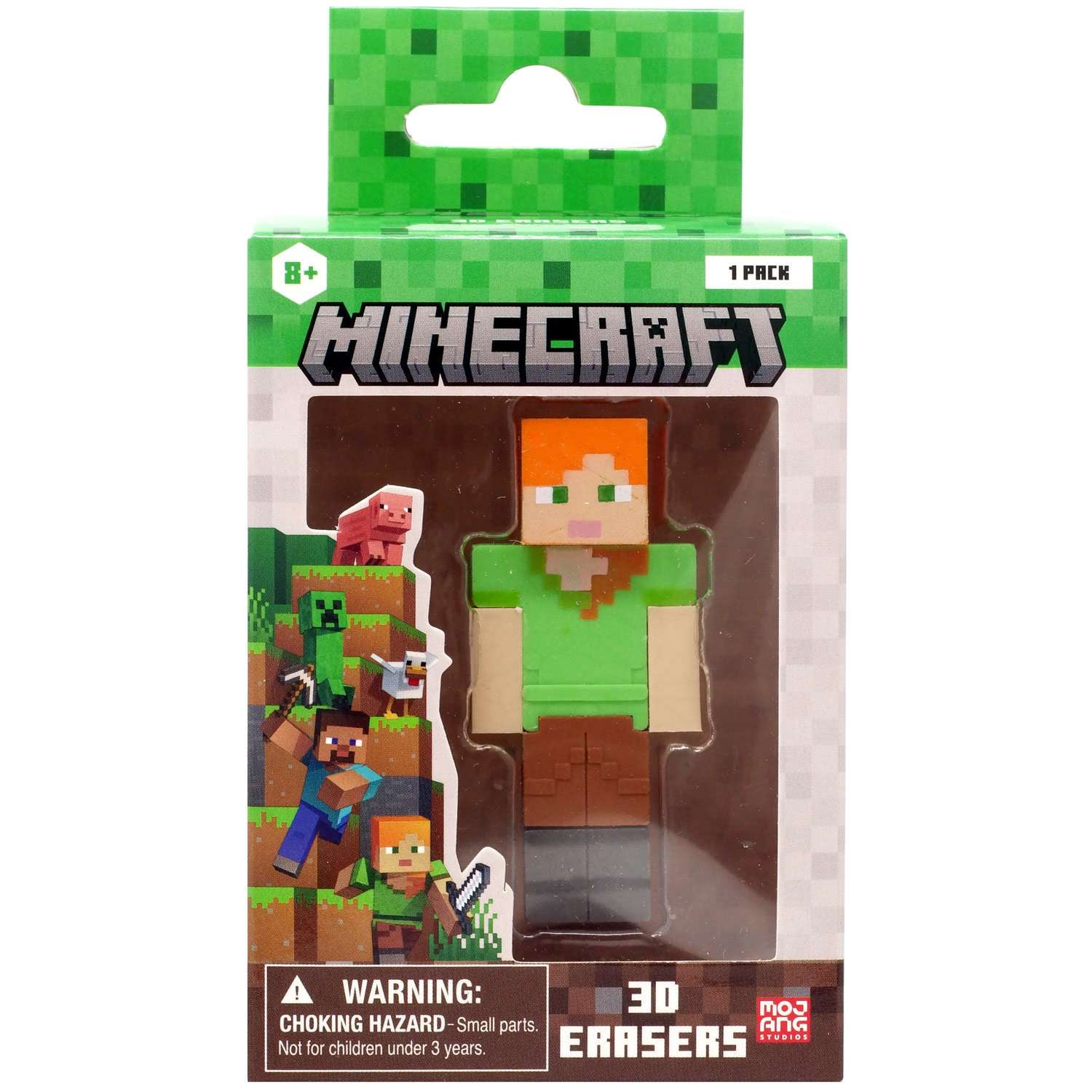 Minecraft Alex 3D Eraser - Walmart.com