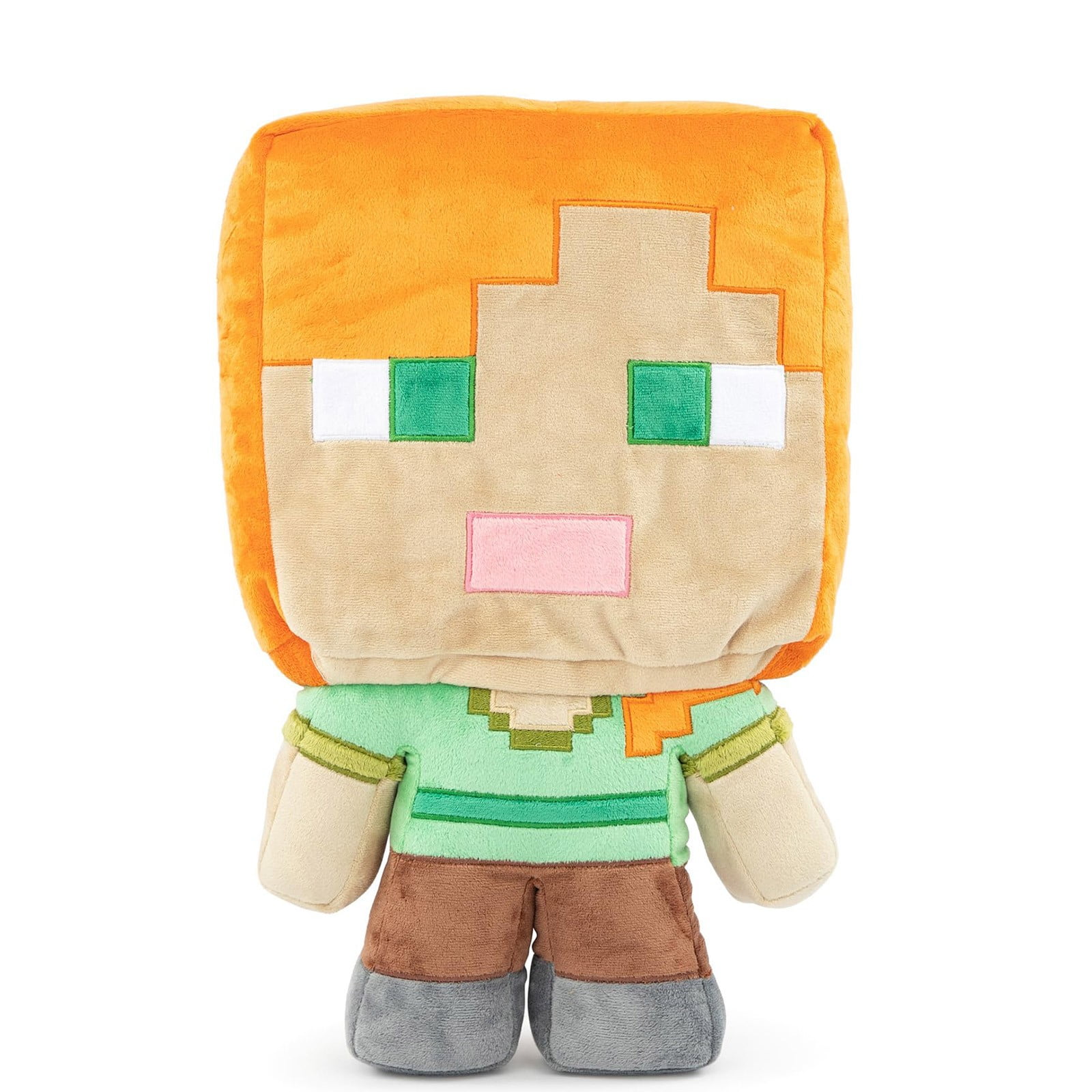 Minecraft Alex Plush Pillow Buddy, Stuffed Soft Character Toy for Kids ...