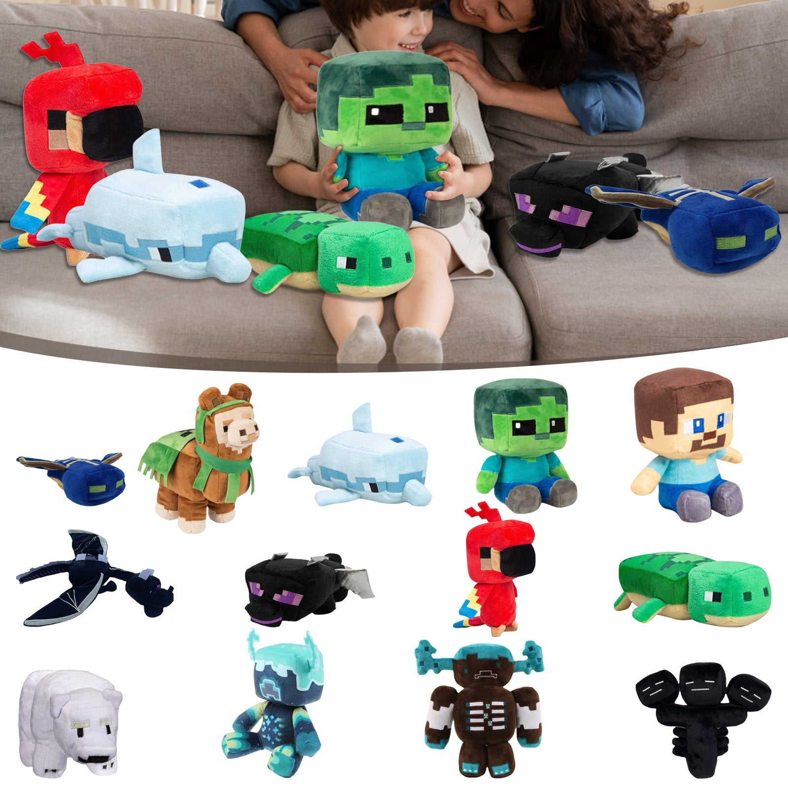 Minecraft Baby Soft Doll Plush Minecraft Animal Plush Series Minecraft ...