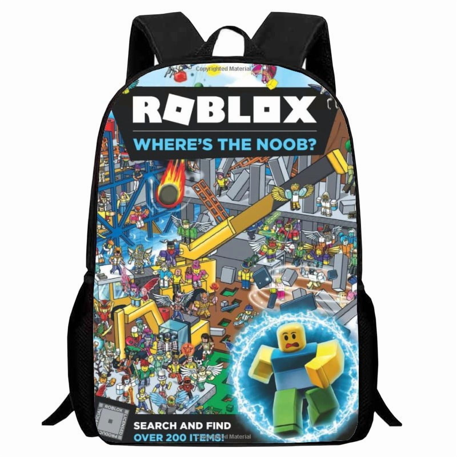 Minecraft Backpack| Gamer Black Rucksack | Green Creeper Zombie ...