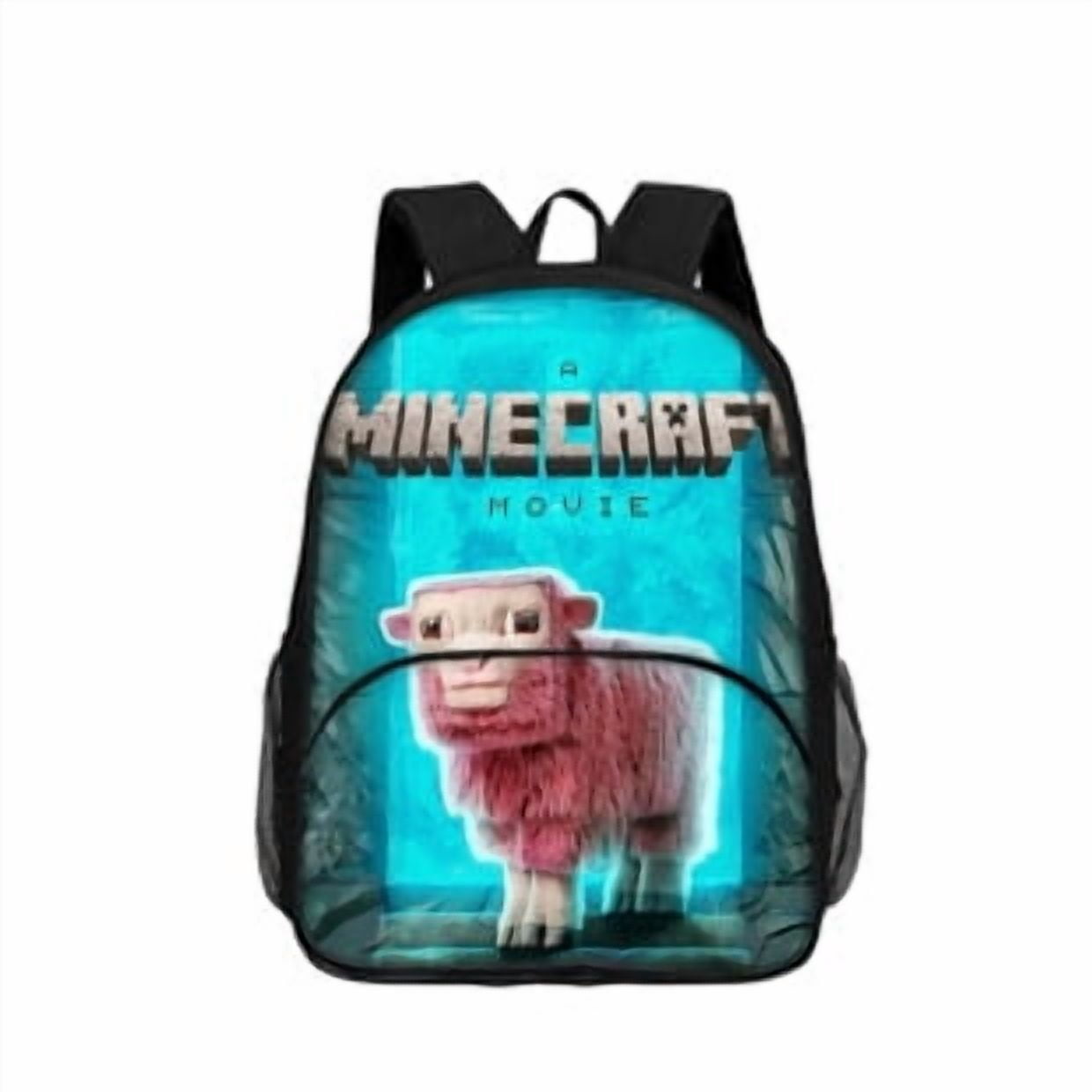 Minecraft Backpack| Gamer Black Rucksack | Green Creeper Zombie ...