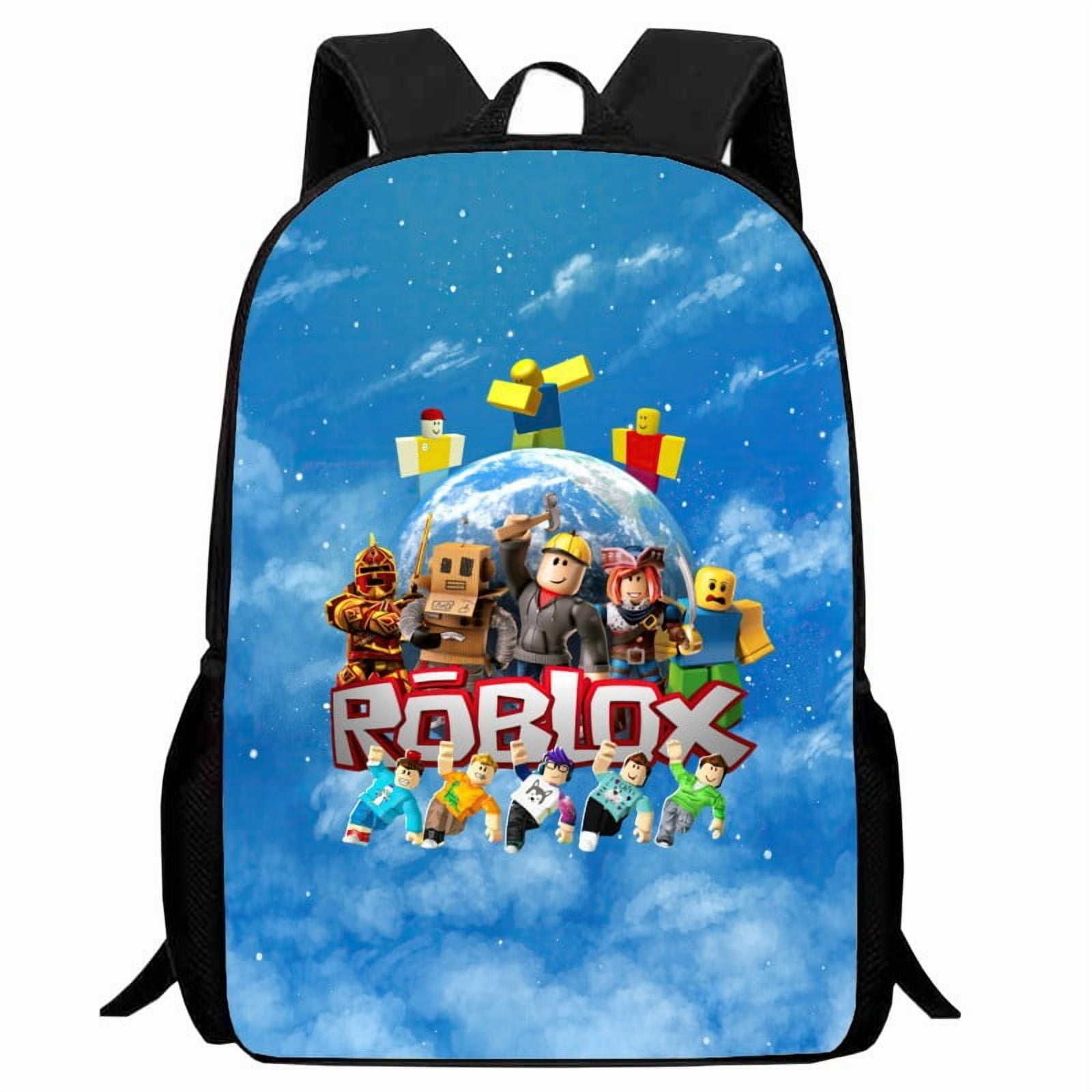 Minecraft Backpack| Gamer Black Rucksack | Green Creeper Zombie ...