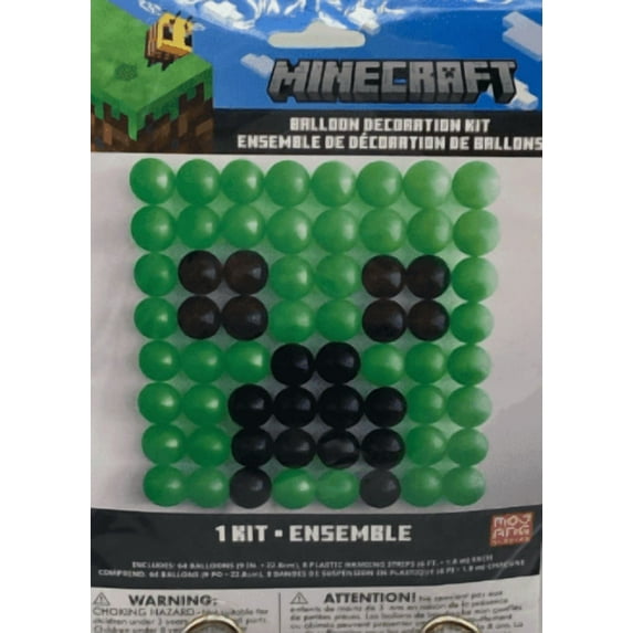 Minecraft Balloon Decoration Kit - Walmart.com