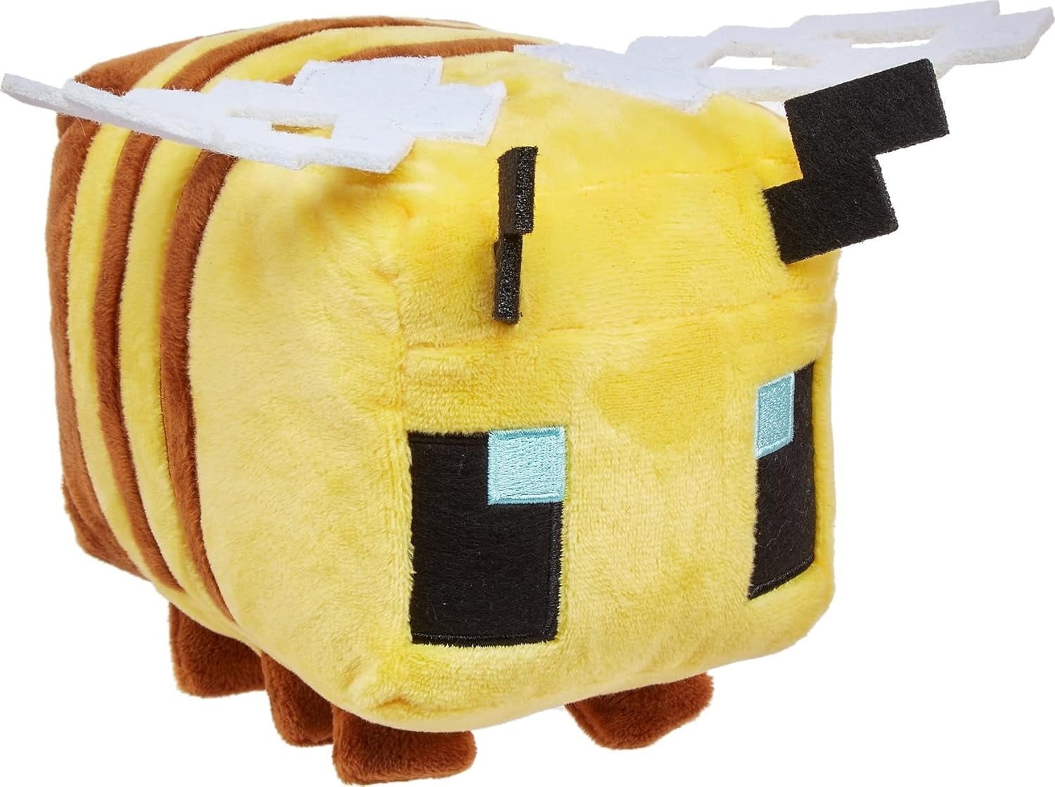 Minecraft Basic 8-inch Plush Bee Stuffed Animal Figure, Soft Doll ...