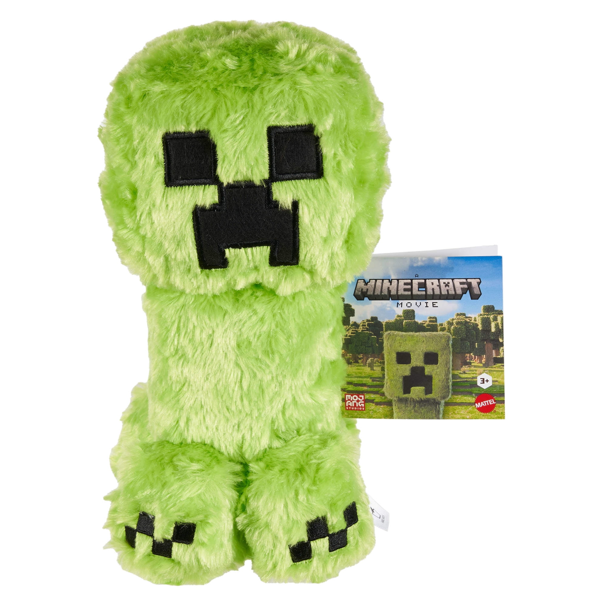 Minecraft Creeper Plush Toy, 8-inch Collectible Soft Doll Inspired by A Minecraft Movie ...