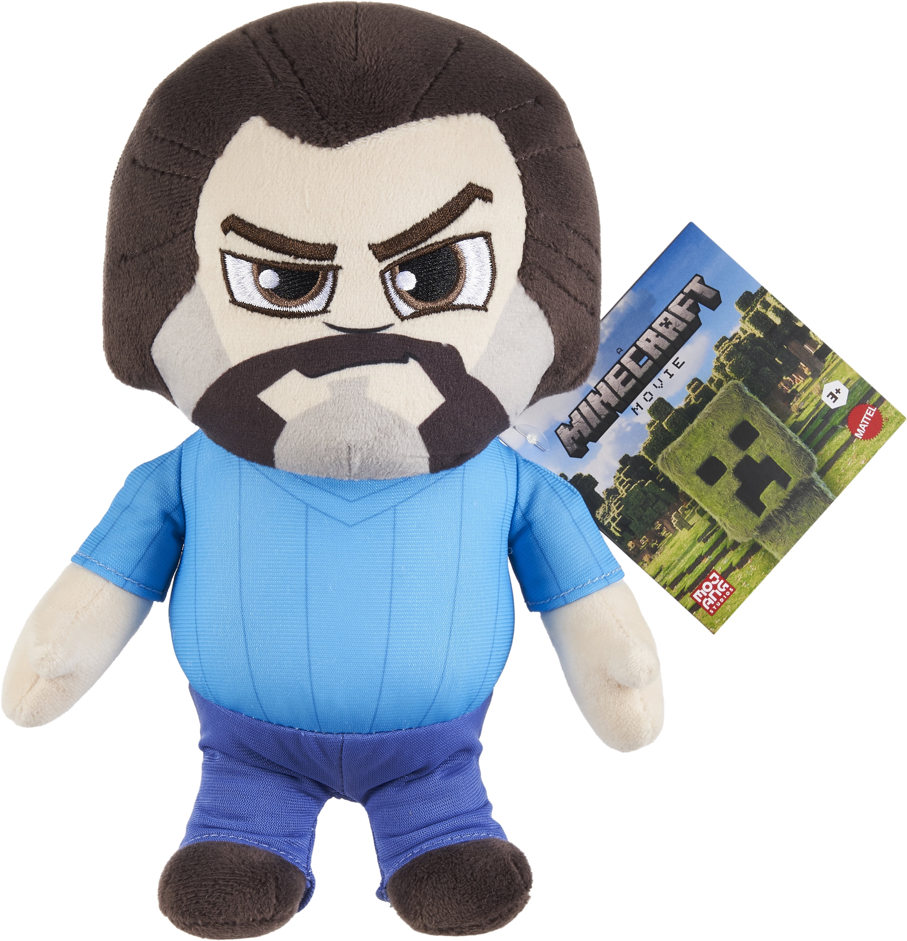 Minecraft Basic Plush Characters, 8-inch Collectible Soft Dolls ...