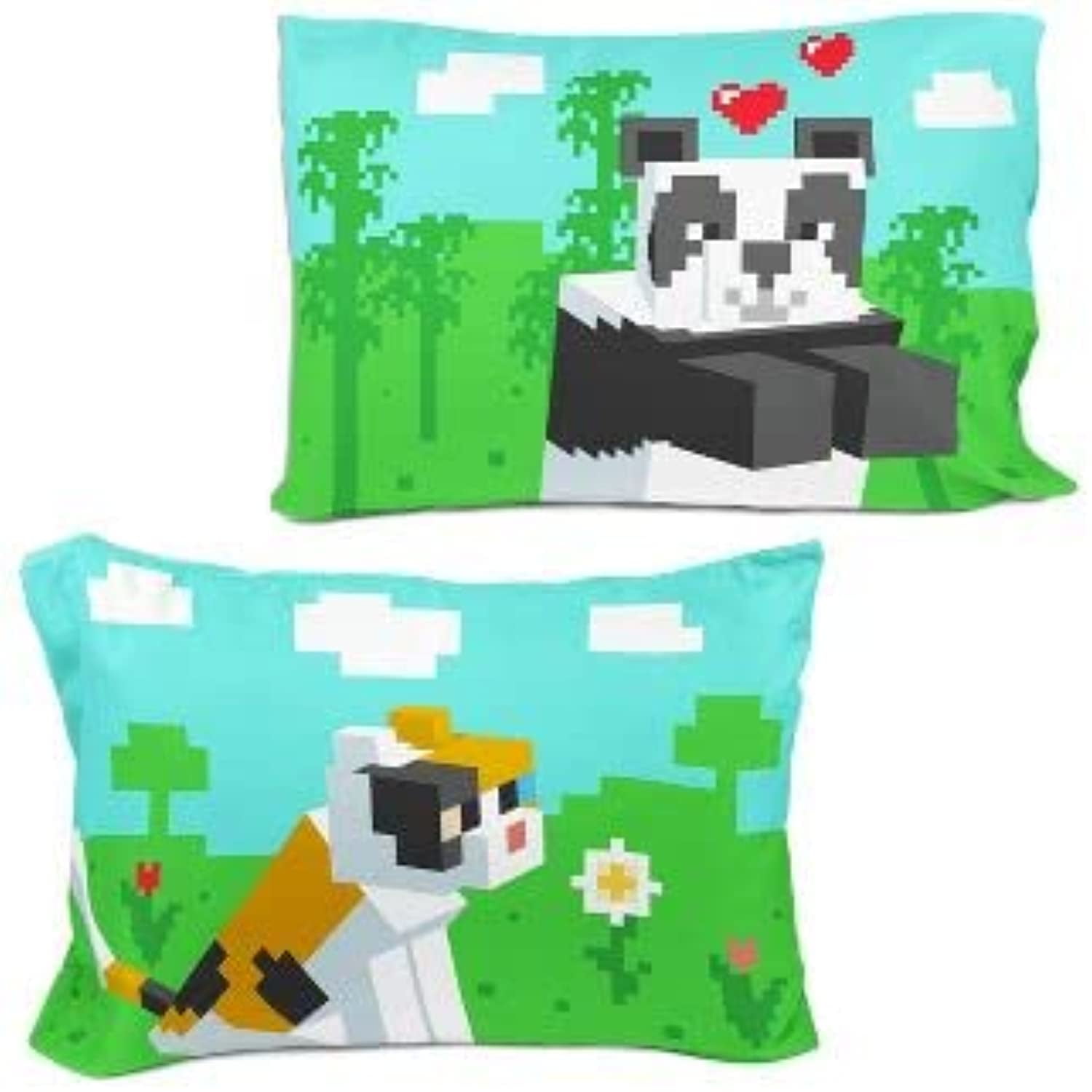 Minecraft Beautiful Day Reversible Pillowcase - Walmart.com