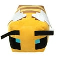 Mojang Minecraft Bee Plush Cuddle Pillow Buddy, Soft Microfiber, Yellow ...