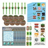 Minecraft Birthday Party Favor Kit, 48pc - Walmart.com
