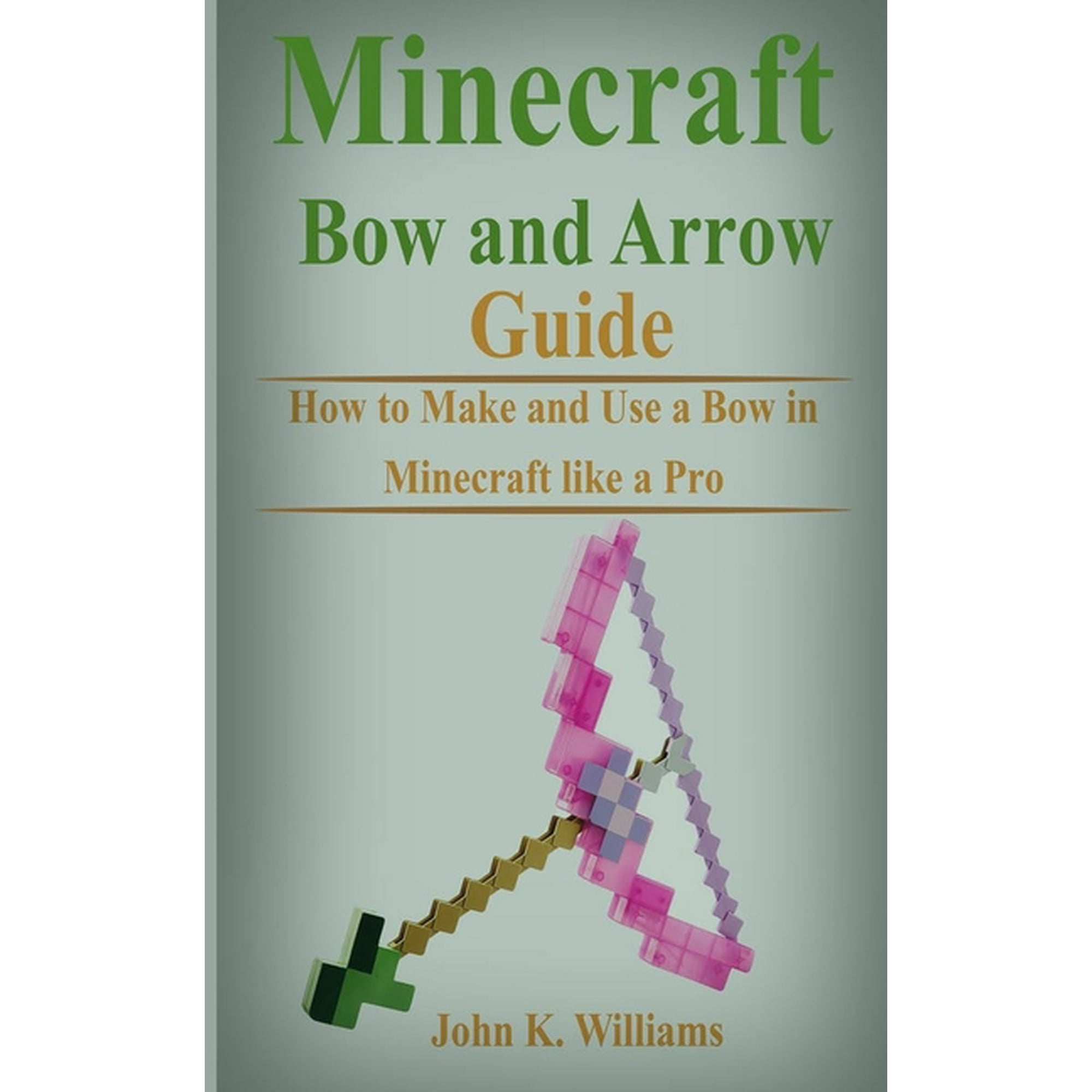 How To Draw A Minecraft Bow And Arrow