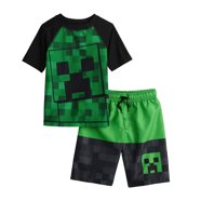 Superman Boys 2 Piece Bathing Suit Set, Toddler - Walmart.com