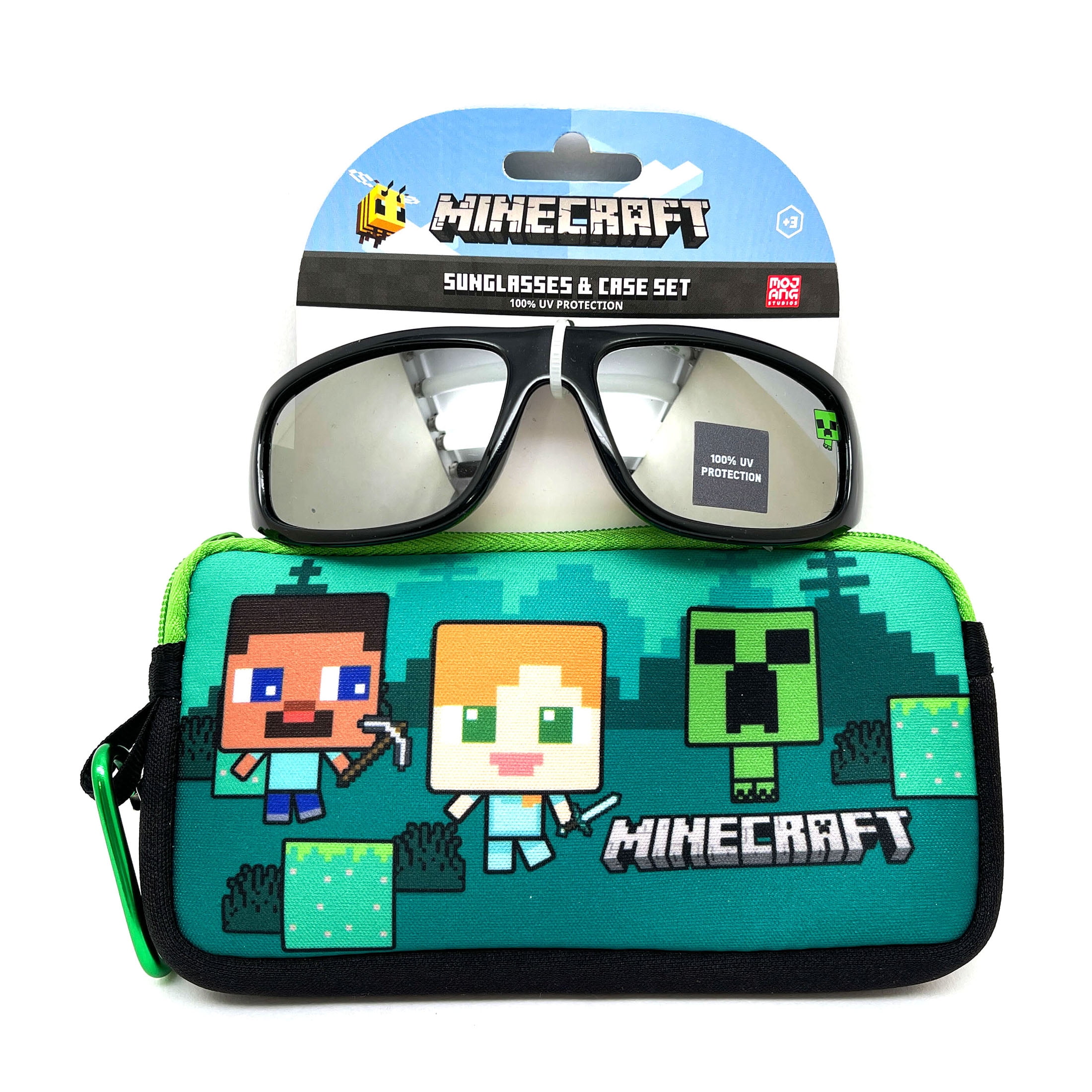 Mojang Minecraft Kids Fashion Sunglasses with UV Protection and ...