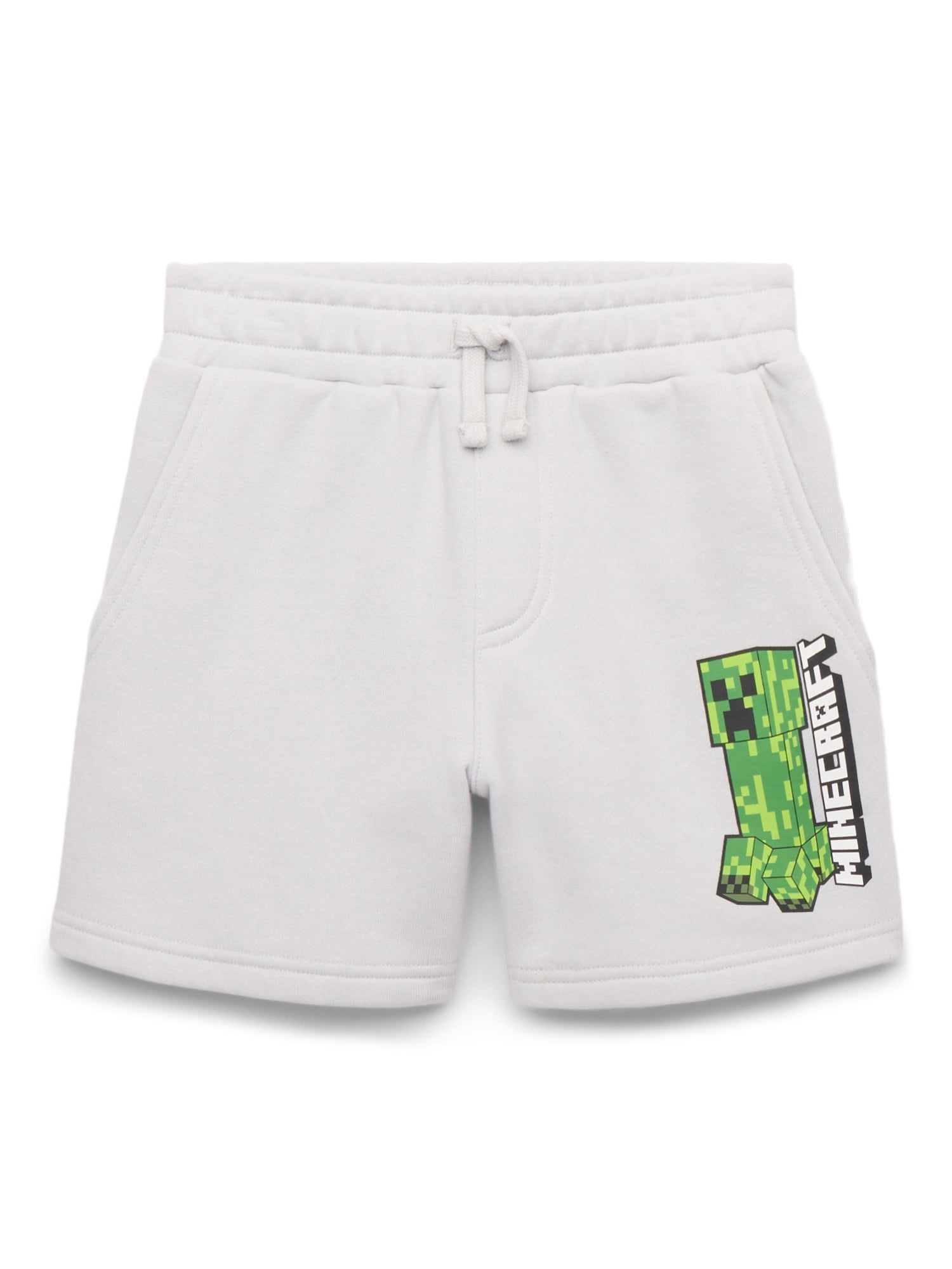 Minecraft Boys Boom Town Graphic Shorts, Sizes 4-18 - Walmart.com