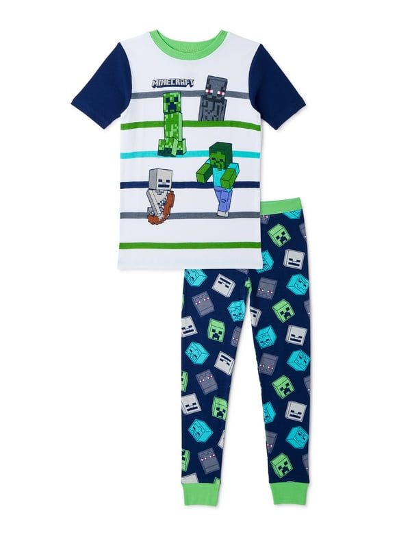 Minecraft Boys' Sleepwear in Kids' Pajamas & Robes - Walmart.com