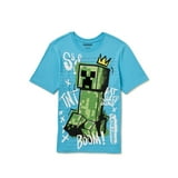 Minecraft Boys Graphic T-Shirt, Sizes 4-18 - Walmart.com