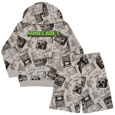 Licensed Minecraft Boys Fashion Tee Short Set, Sizes XS-2XL - Walmart.com