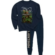 Minecraft Creeper Boys Outfit: 3-Piece Clothing Set with Hoodie, T ...