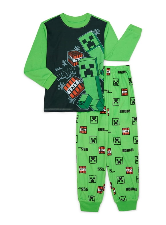 Minecraft Boys' Sleepwear in Kids' Pajamas & Robes - Walmart.com