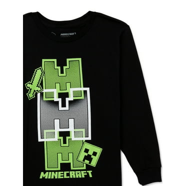 Minecraft Boys Graphic T-Shirt, Sizes 4-18 - Walmart.com