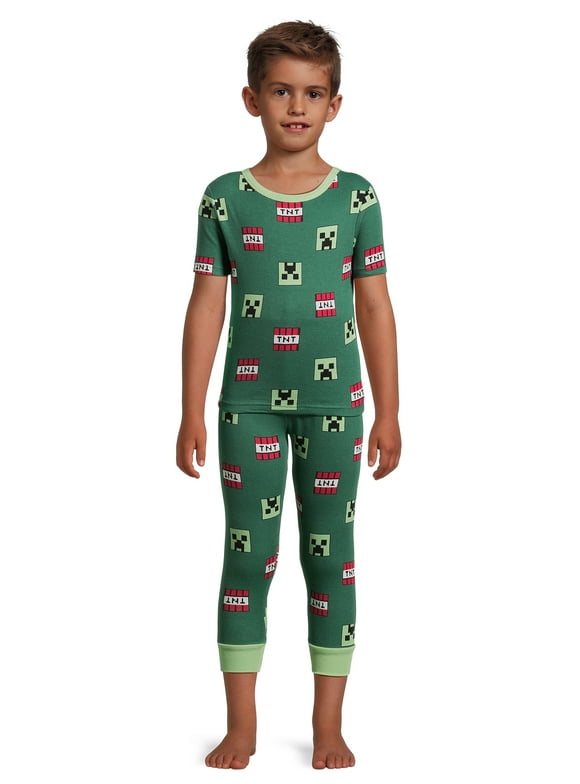 Minecraft Boys' Sleepwear in Kids' Pajamas & Robes - Walmart.com