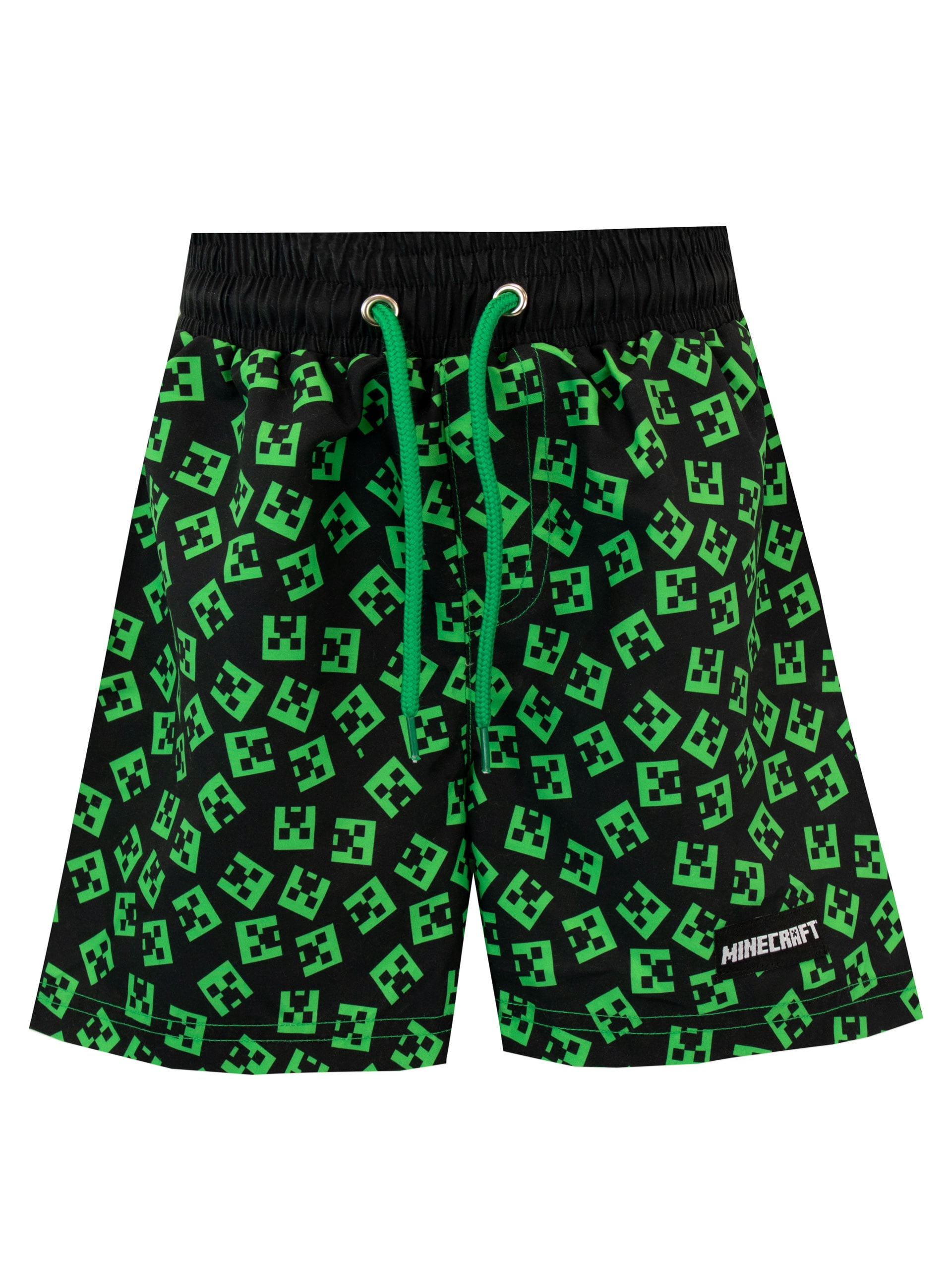 Minecraft Boys Swim Shorts Sizes 5 - 14 - Walmart.com