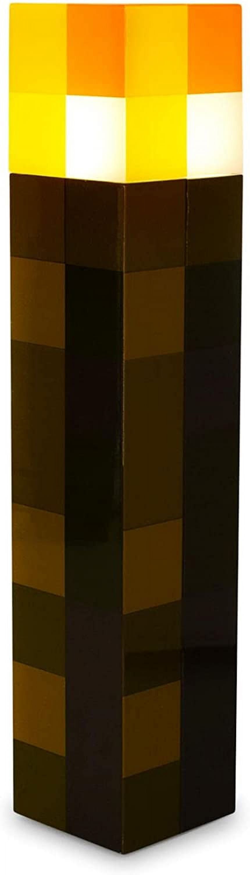 Minecraft Brown Stone Torch Plug-in Nightlight with Auto Dusk to Dawn ...