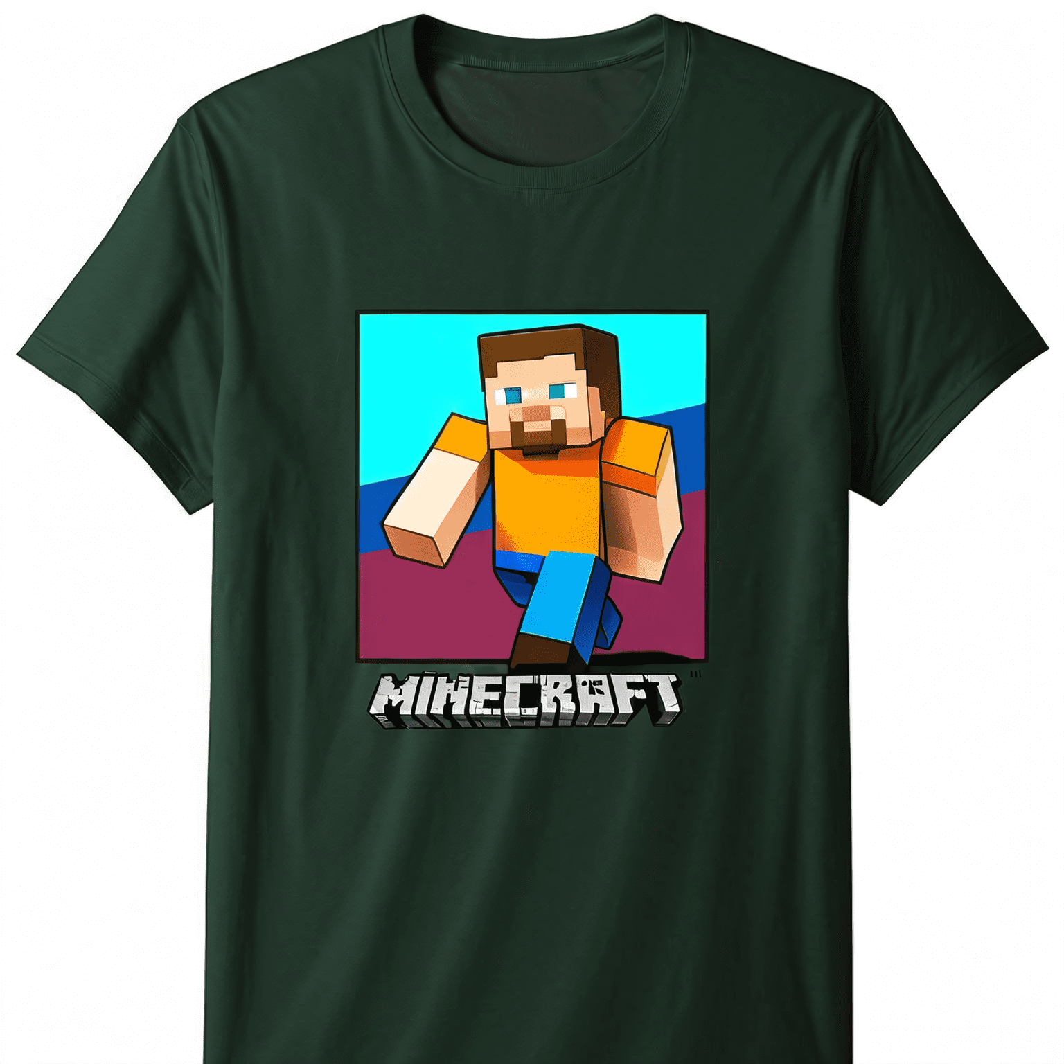 Minecraft Build Explore Create Group Poster T-Shirt - Walmart.com