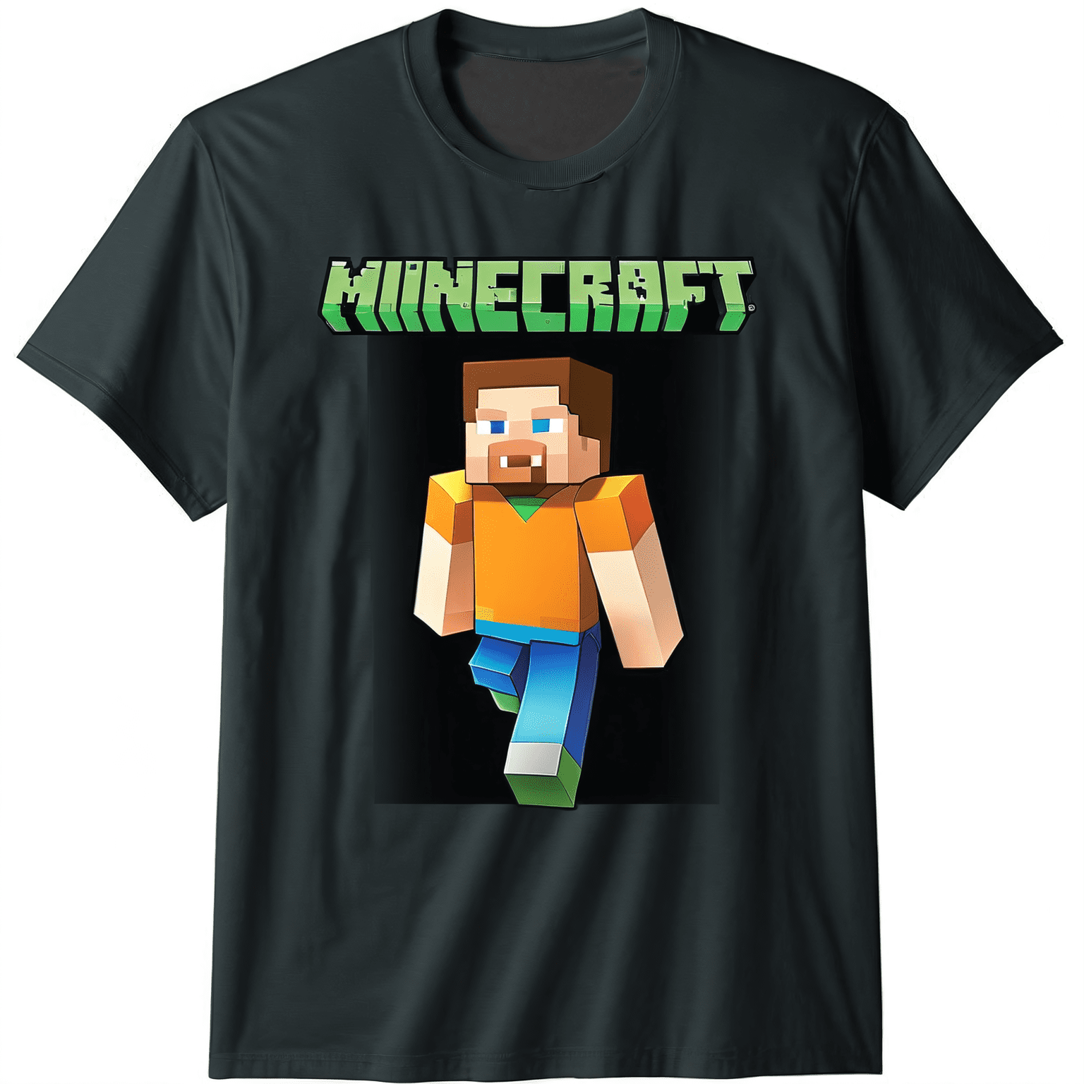Minecraft Build Explore Create Group Poster T-Shirt - Walmart.com