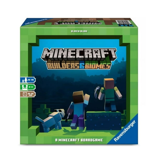 Minecraft: Family Adventure In Builders & Biomes Board Game - Walmart.com