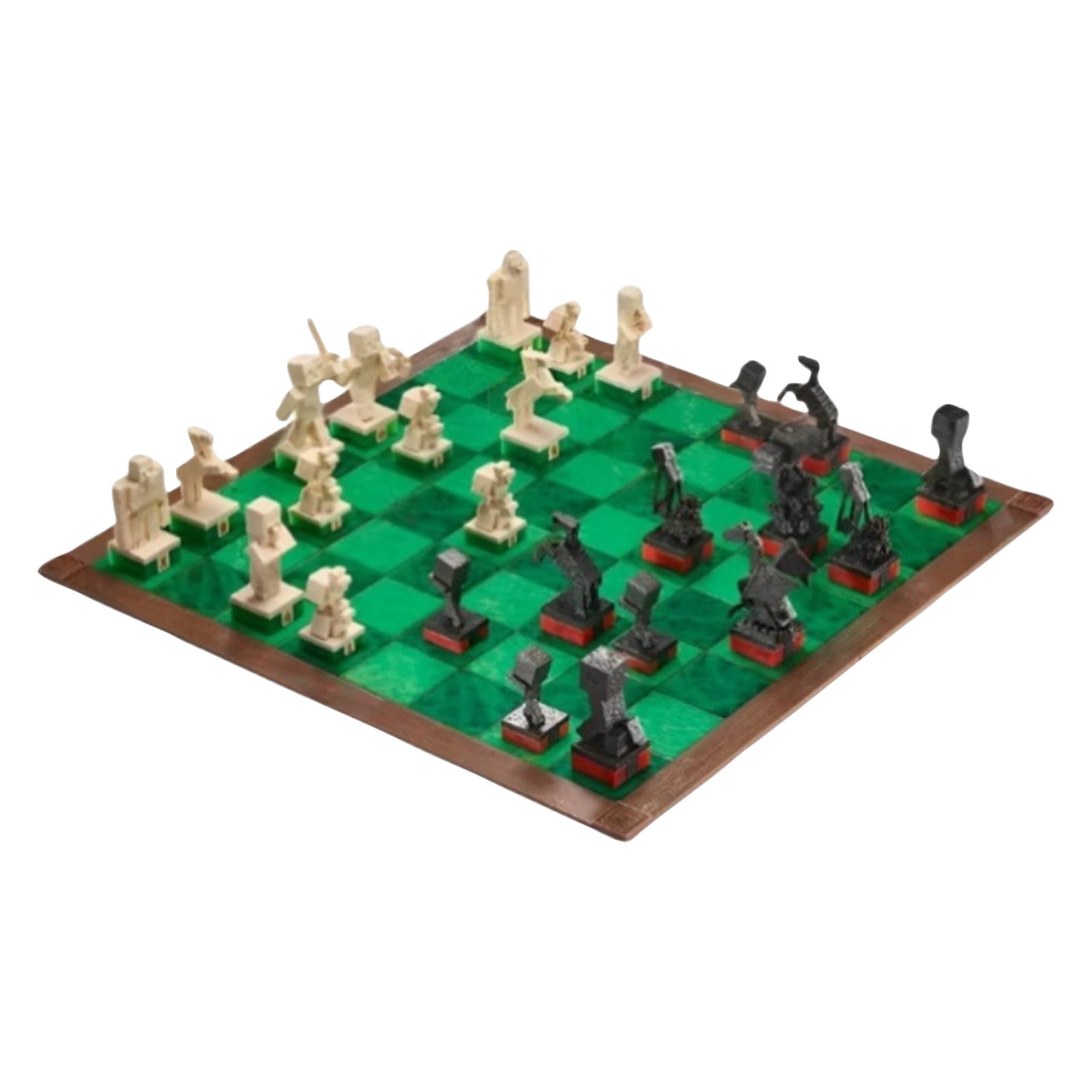 Minecraft Champions Chess - Tournament-Grade Recycled Plastic with Rare ...