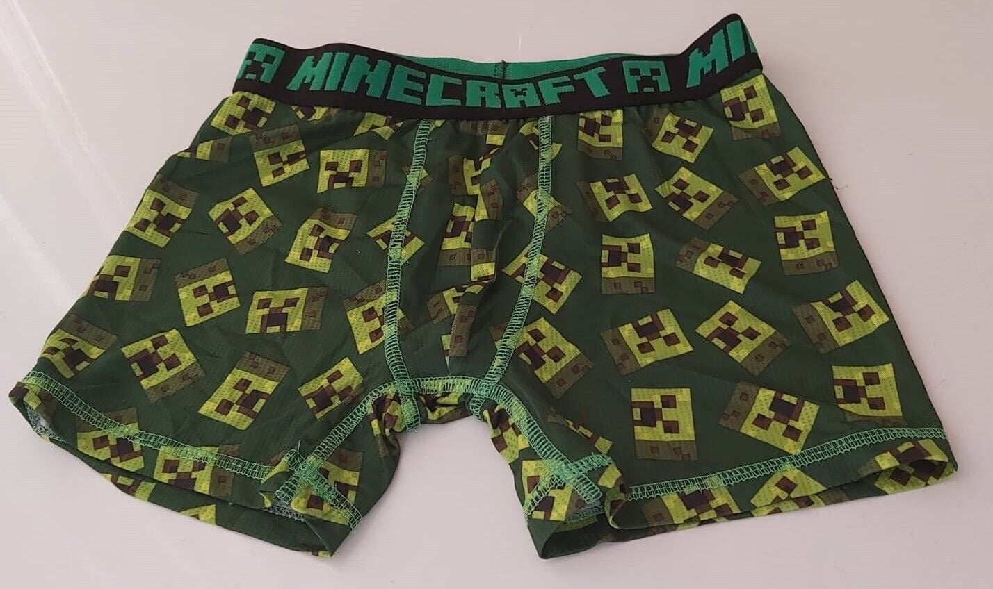 Minecraft Character Boys' Boxer Briefs Multicolor Size 8 - Walmart.com