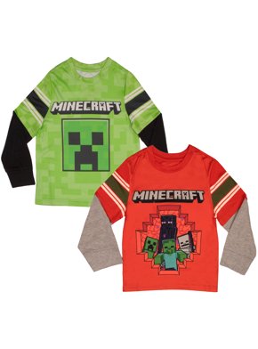 Minecraft Kids Clothing in Kids Clothing Character Shop - Walmart.com