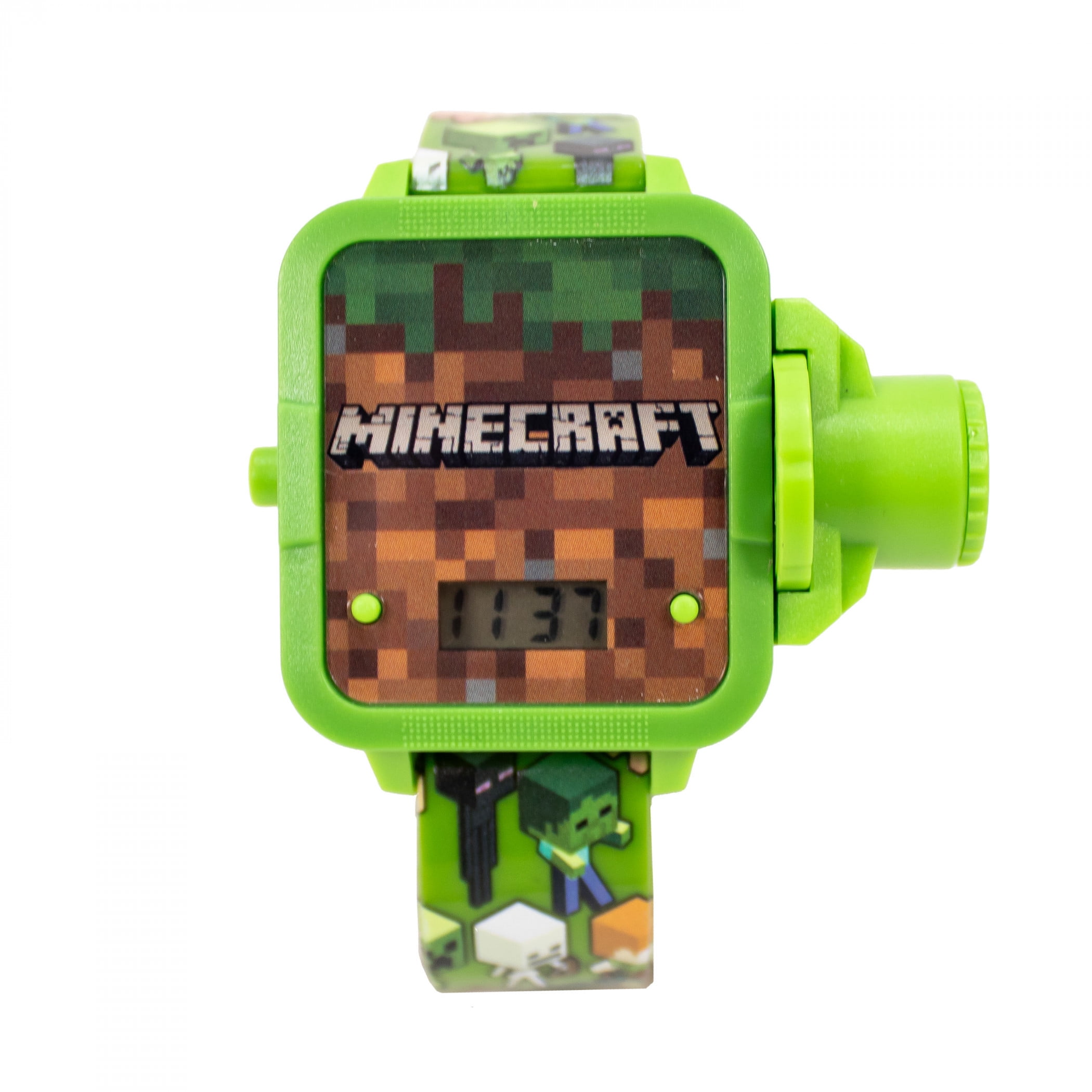 Minecraft Characters LCD Digital Watch with Projector - Walmart.com