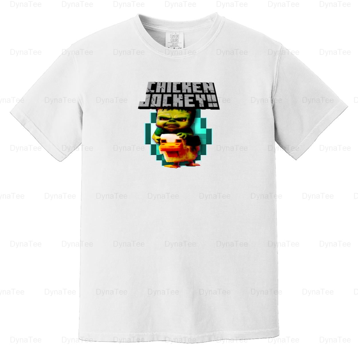 Minecraft Chicken Jockey Gamer Character Funny Graphic Video Comfort ...