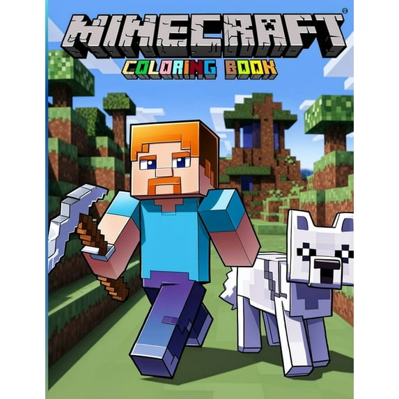 Minecraft Coloring Book, (Paperback) - Walmart.com