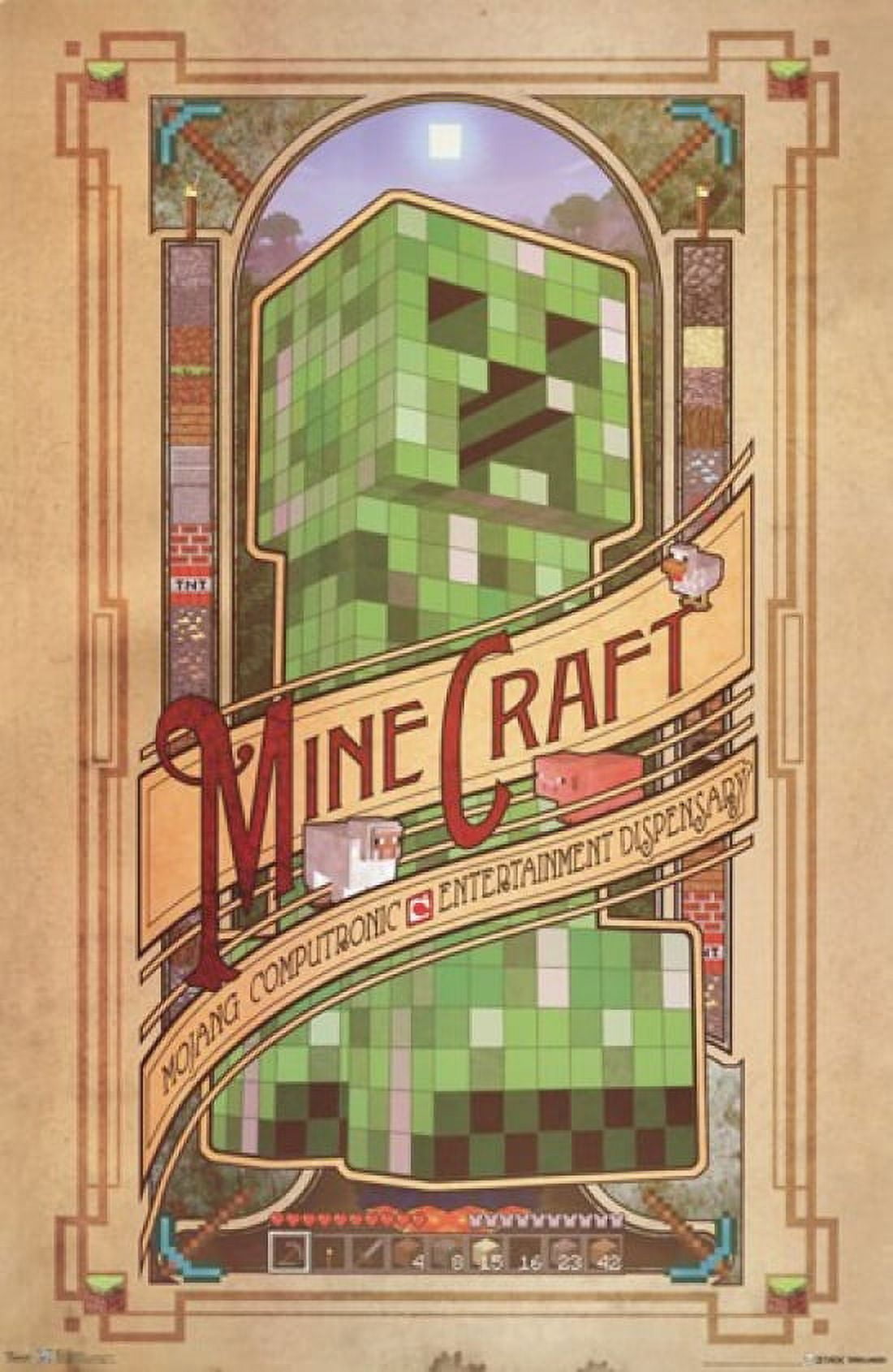 Minecraft - Computronic Poster Print (24 x 36) - Walmart.com