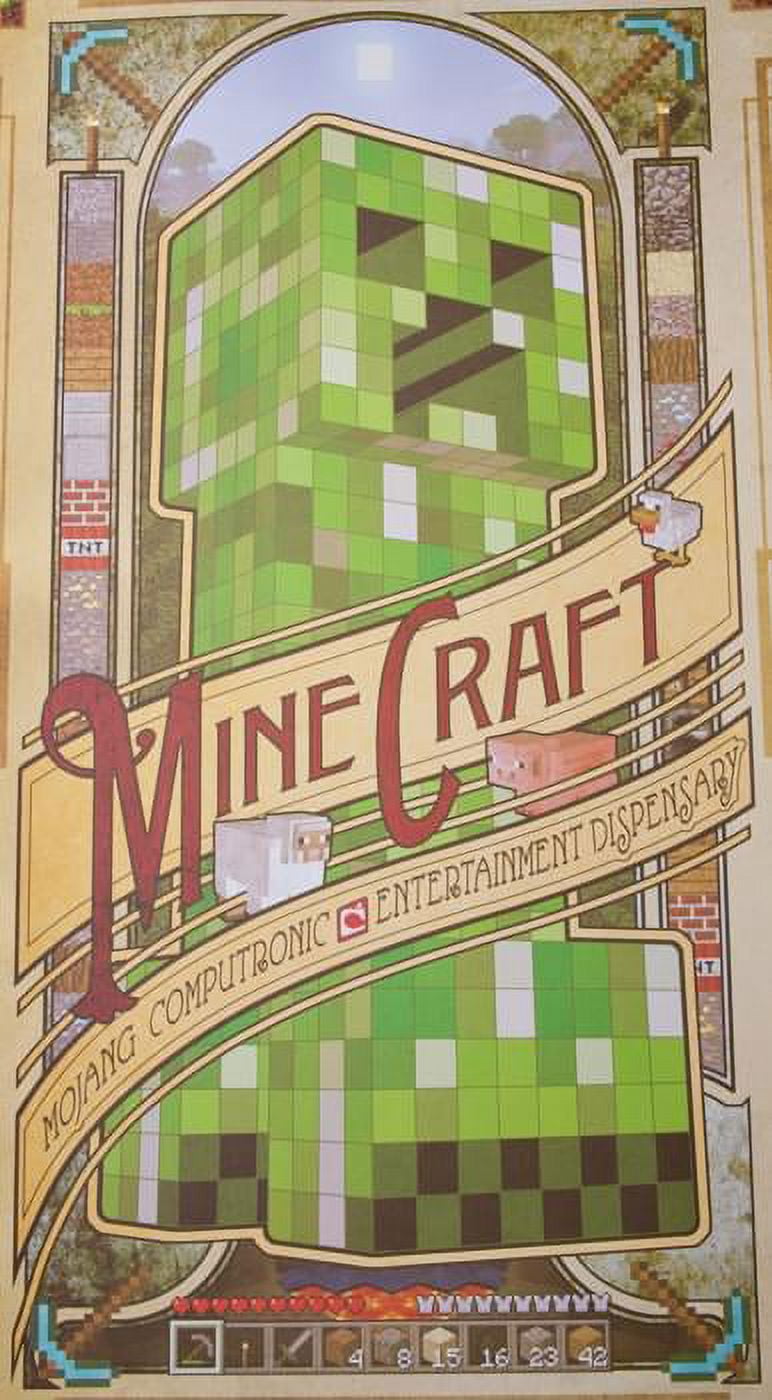 Minecraft Computronic Poster - Walmart.com