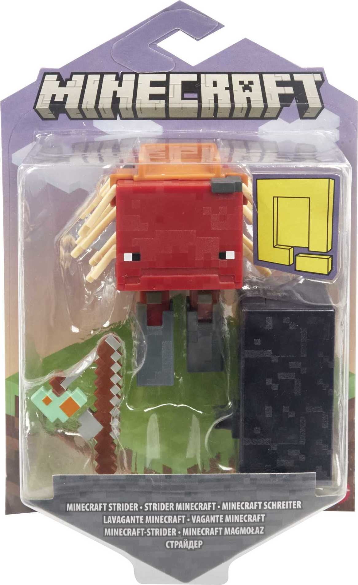 Minecraft Survival Playset, Craft-A-Block Assortment Figures, Authentic ...