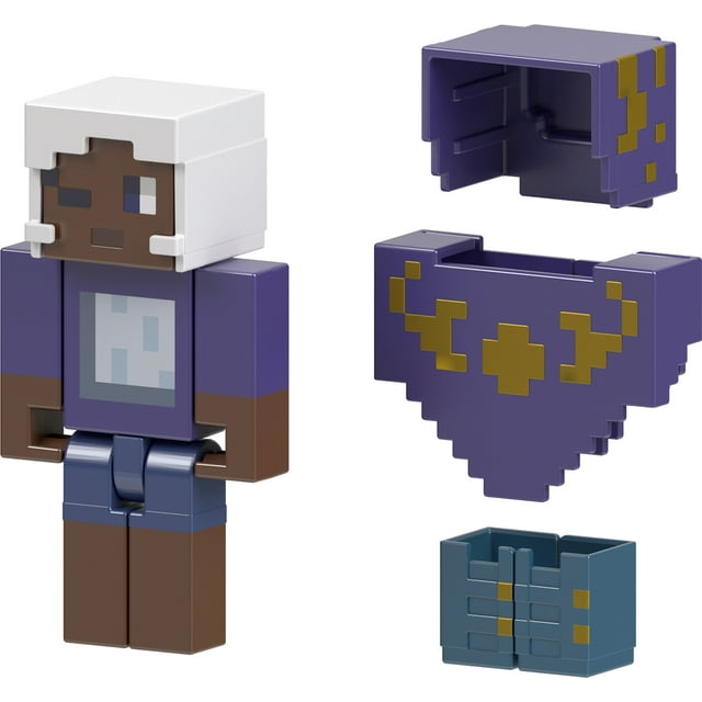 Minecraft Creator Series Camp Enderwood Stardust Poncho Action Figure ...